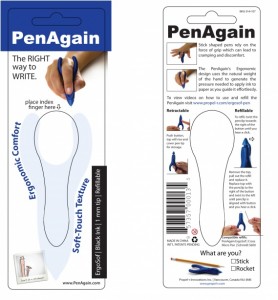 | The PenAgain’s new packagingPenAgain